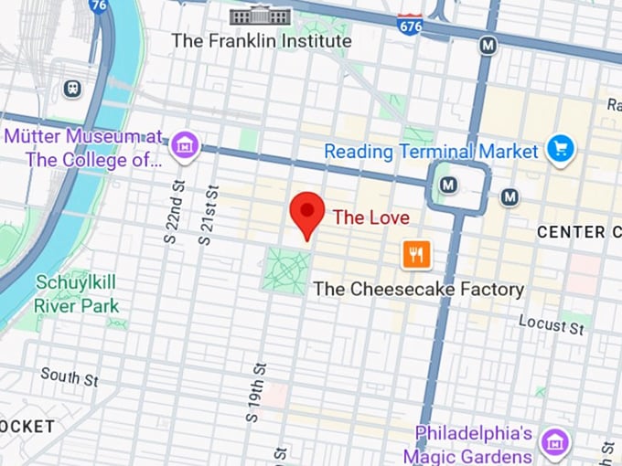 the love. map