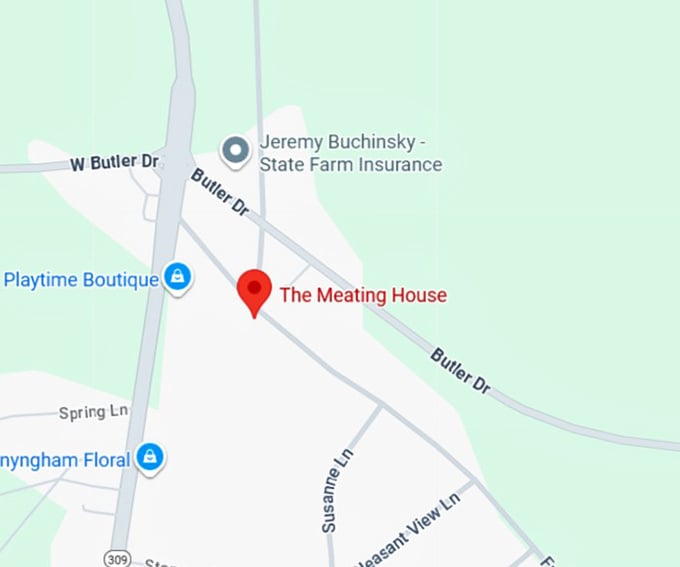 the meating house map