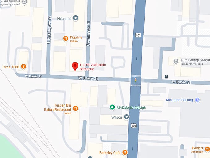 16. the pit authentic barbecue map