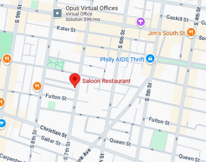 16. the saloon map
