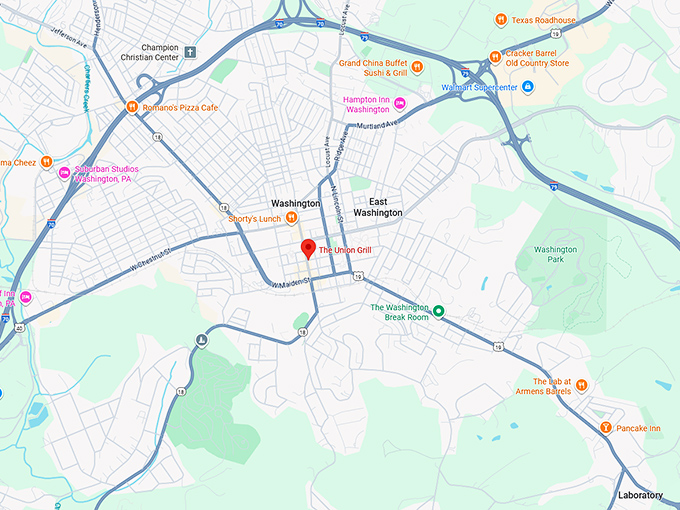 16. the union grill map