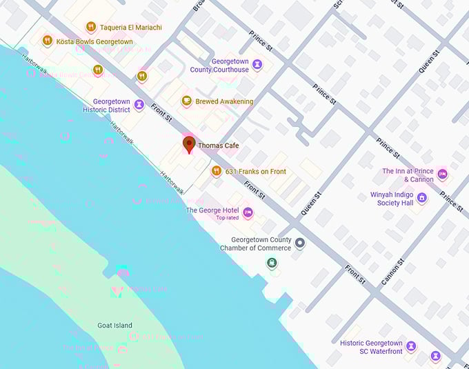 16. thomas cafe map