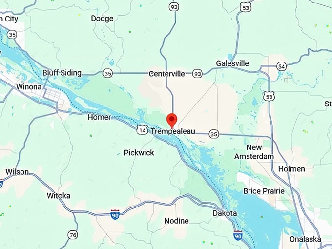 16. trempealeau map