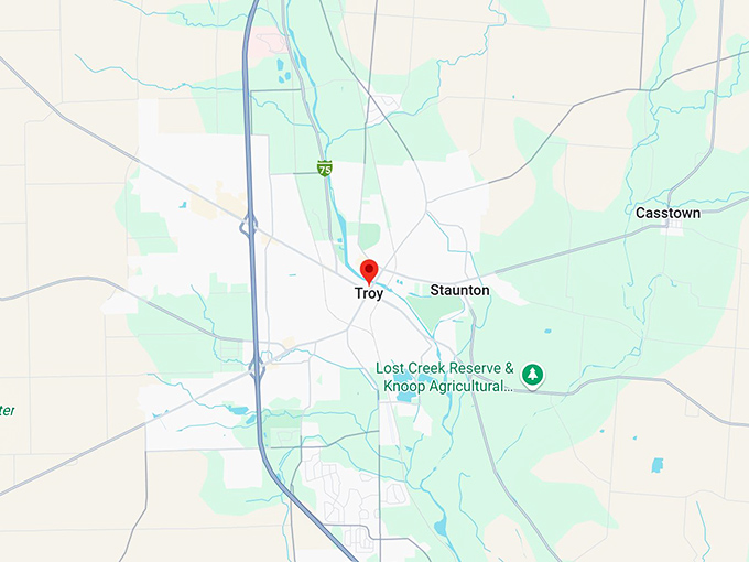16. troy oh map