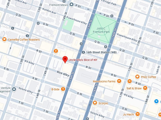 16. uncle vito's slice of ny map