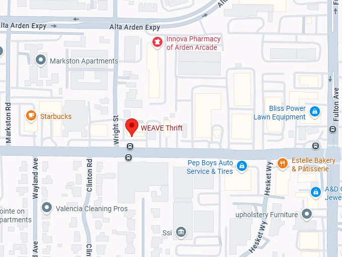 16. weave thrift map
