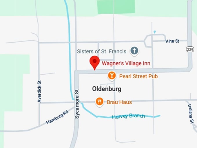 16. wagner's village inn map