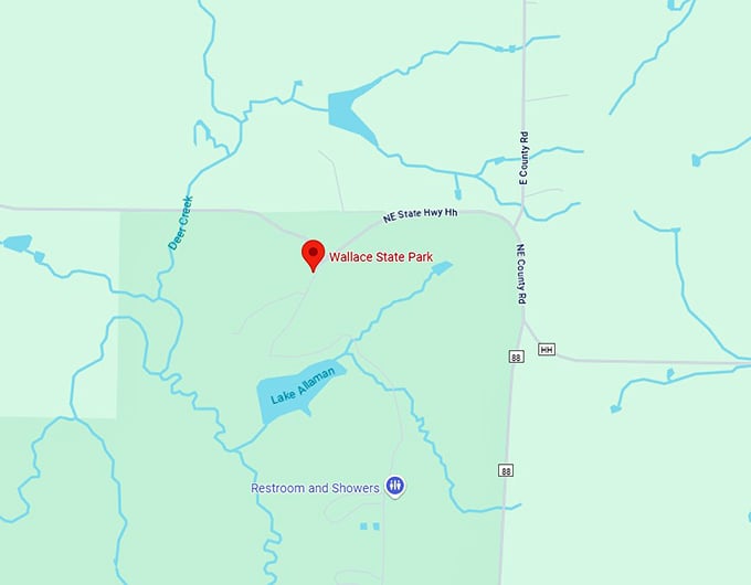 16. wallace state park map