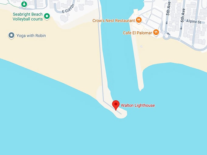 16. walton lighthouse map