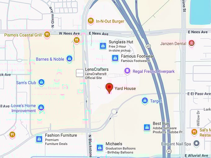 16. yard house map