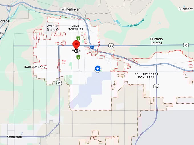 16. yuma map