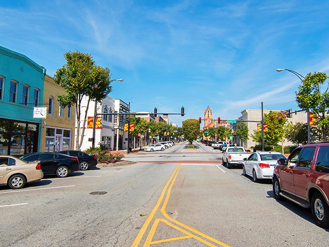 Downtown Anderson's colorful storefronts welcome you with small-town charm and big-city amenities.