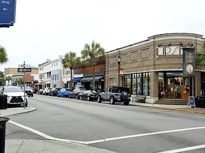 Downtown Beaufort's Bay Street looks like a movie set because, well, it actually is one!