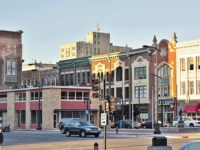 Downtown Decatur's historic buildings stand like old friends, ready to share their stories over coffee.