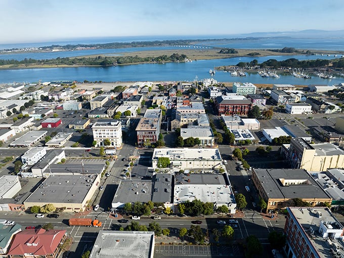 Eureka's historic downtown and harbor create a postcard-perfect scene where your Social Security check stretches like saltwater taffy.
