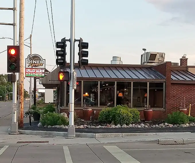 Little Diner Xpress: That classic brick corner spot where breakfast dreams come true and the coffee never stops flowing.
