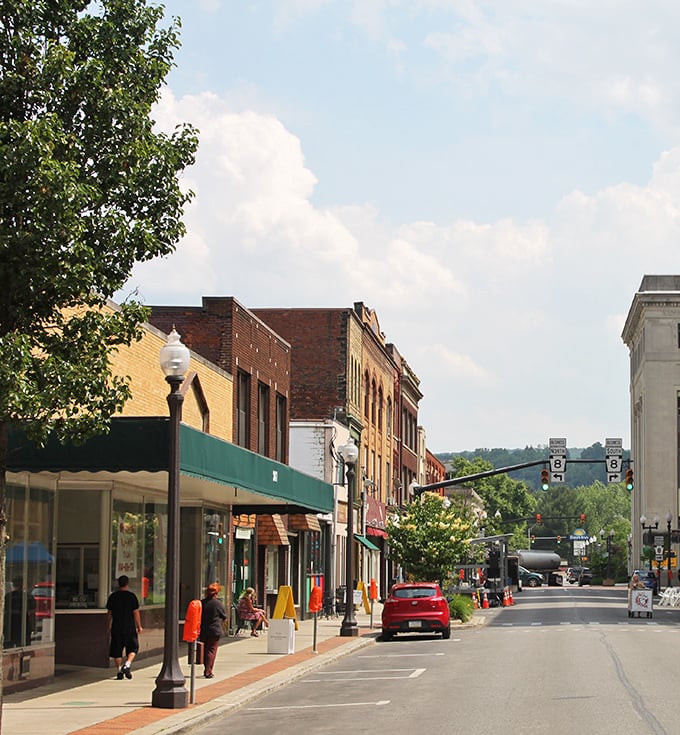 These vintage storefronts in Oil City tell stories of Pennsylvania's past while housing today's local businesses.