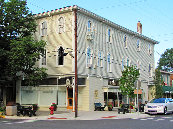 Step into Saugatuck's downtown where Victorian charm meets modern wanderlust in perfect harmony.