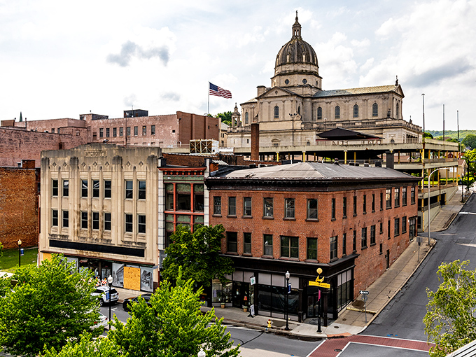 The majestic dome of Altoona's historic buildings reminds us that small towns often hide the grandest treasures.