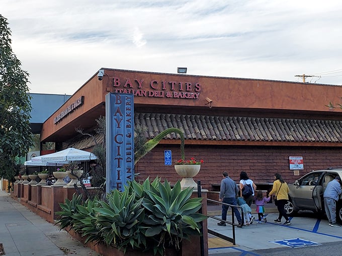 Bay Cities Italian Deli & Bakery: That iconic sign promises a trip to flavor town—no passport required, just an appetite for Italian excellence.