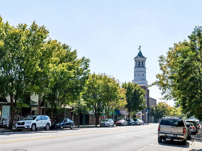 Tree-lined streets and historic storefronts make Camden's downtown feel like stepping into a Norman Rockwell painting come to life.