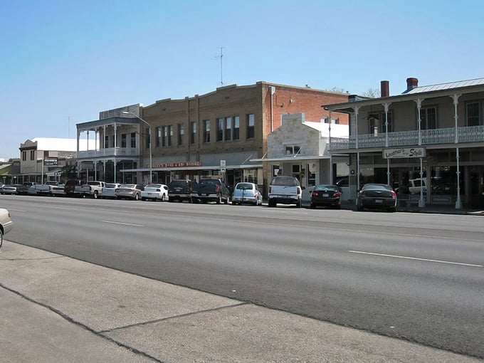 These historic storefronts have been welcoming visitors since horse-and-buggy days were actually practical transportation.