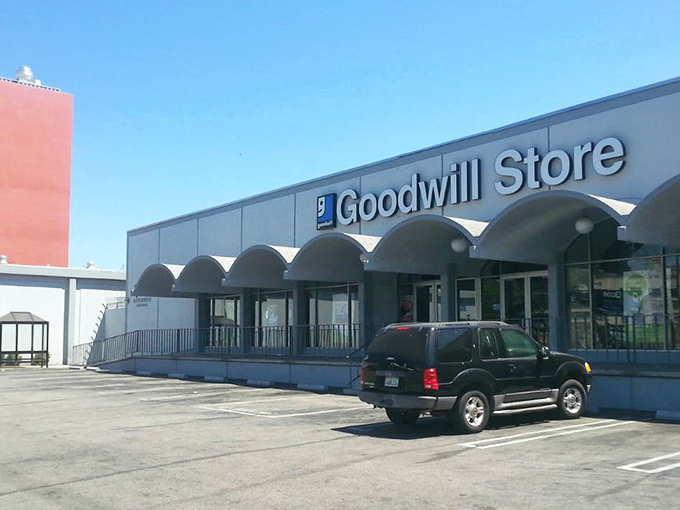 Goodwill's sprawling Los Angeles campus stands ready for treasure seekers—where yesterday's castoffs become tomorrow's conversation pieces.