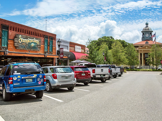 Main Street Americana alive and kicking! Inverness proves small towns still have big hearts—and the best parking spots for ice cream runs.