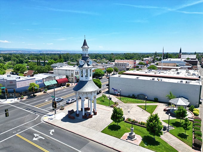Red Bluff's historic courthouse stands proudly at the town center—like that one friend who insists on wearing a bowtie to a backyard barbecue.
