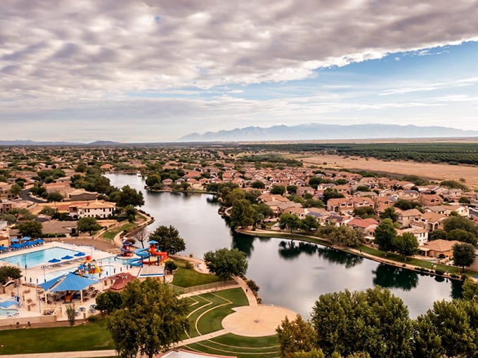 Cloud-watching from your deck while neighbors splash in the community pool—Sahuarita's version of paradise on a budget.