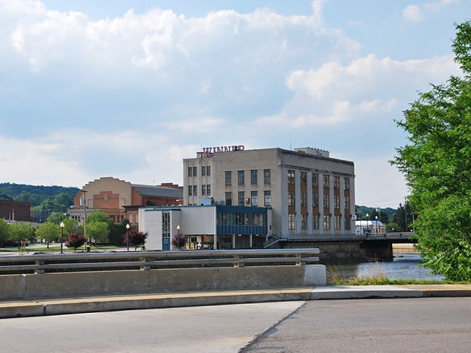 These historic storefronts in Sharon aren't just pretty facades—they're the backbone of a community where retirement dollars stretch further.