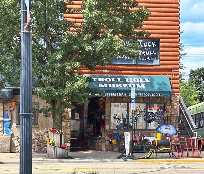 Rock-n-Troll Hall of Fame? This colorful storefront houses thousands of those wild-haired dolls that were either your childhood dream or nightmare.