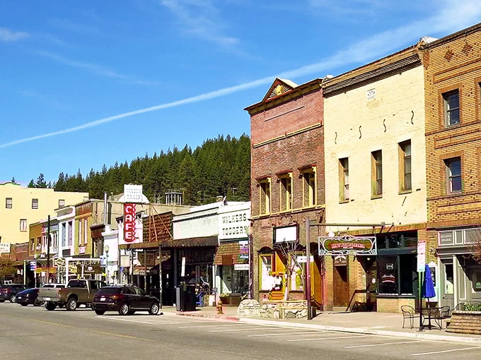 Truckee's charming downtown invites you to slow down and soak in the mountain vibes. Even the buildings seem to say "What's your hurry?