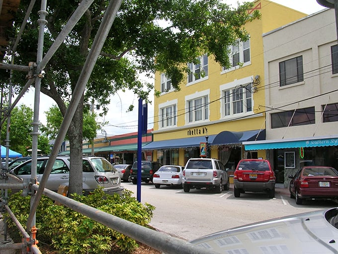 Downtown Stuart's colorful storefronts aren't just Instagram-worthy – they're living proof that Florida architecture can have personality beyond beige stucco.