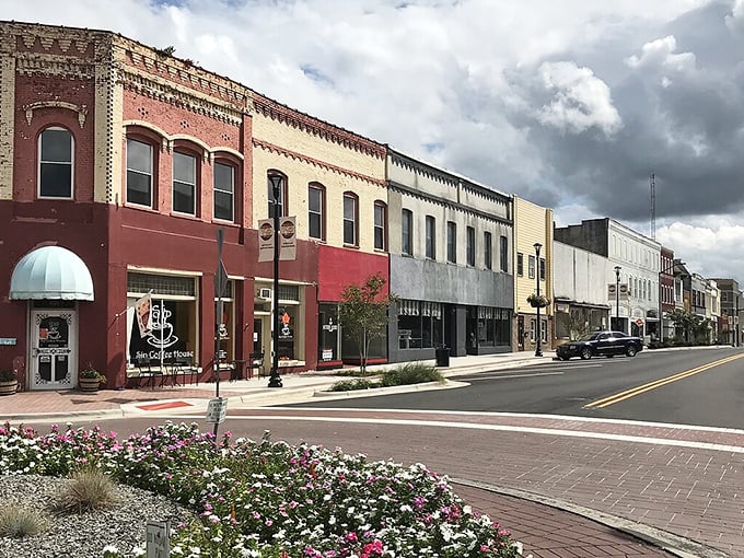 Downtown Reidsville's colorful facades create a living museum of small-town Americana. That brick wasn't laid yesterday, folks—it's seen some stories.