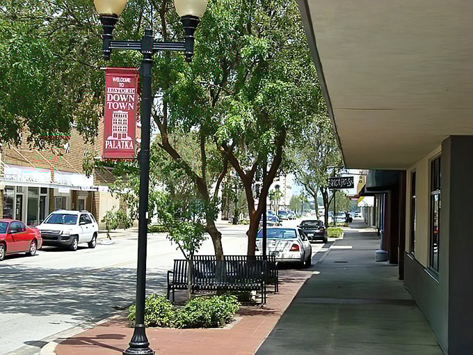 Downtown Palatka's welcoming banners aren't just decoration—they're genuine invitations to slow down and experience small-town charm at its finest.