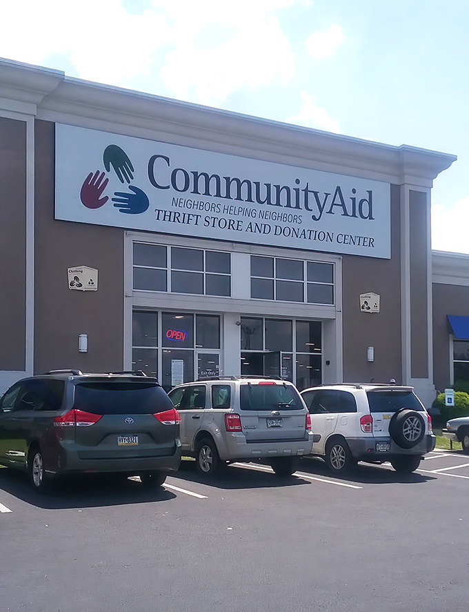 This isn't just a thrift store – it's a warehouse-sized adventure waiting to happen.