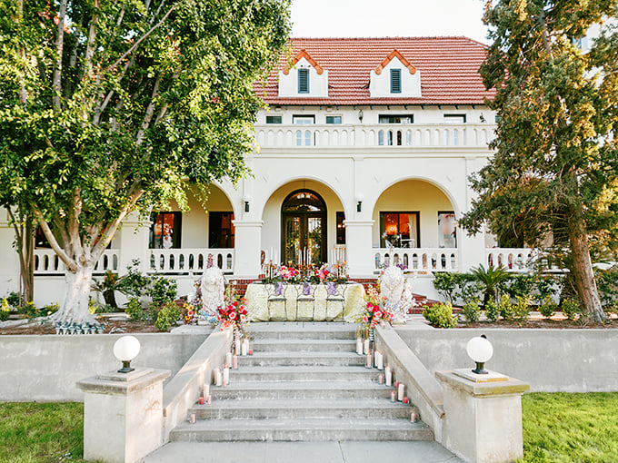 Grand staircases weren't built for practicality—they were designed for making entrances. This one practically announces "royalty has arrived" with every step.
