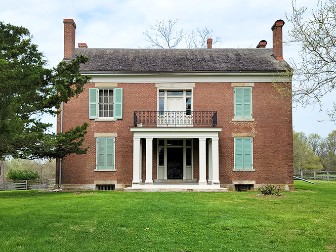 This stately brick mansion isn't just photogenic – it's a time capsule with 25 rooms that'll have you reconsidering your open-concept floor plan dreams.