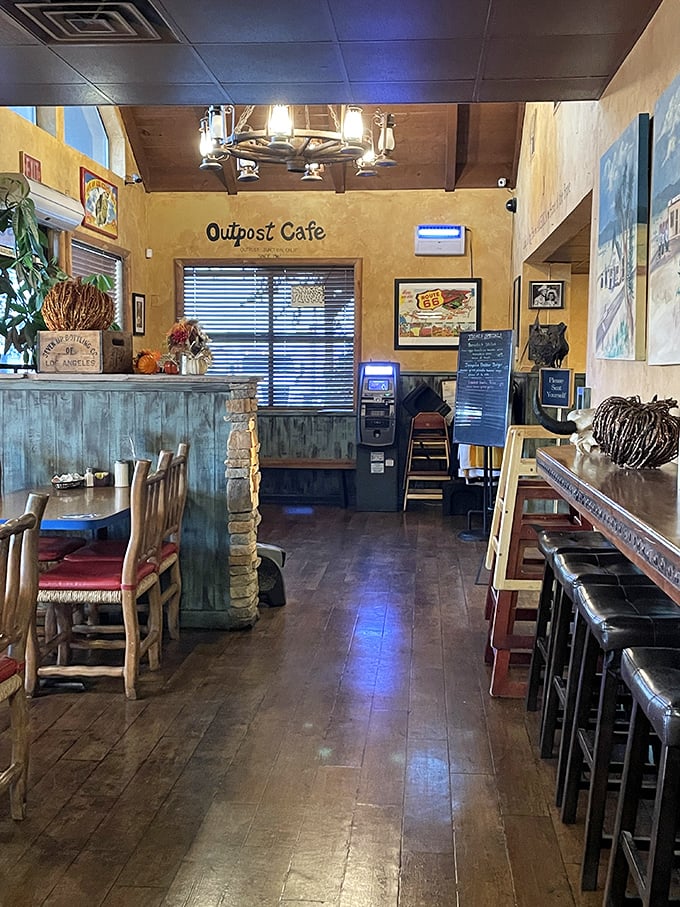 Step inside and feel the warmth of a place where every table tells stories of satisfied customers.