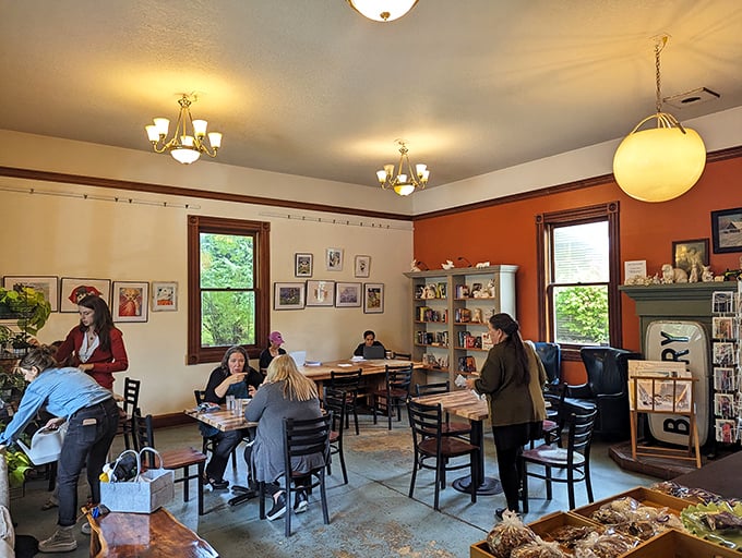 Inside, the warm, homey atmosphere feels like your coolest friend's living room—if that friend happened to be a world-class baker with impeccable taste.
