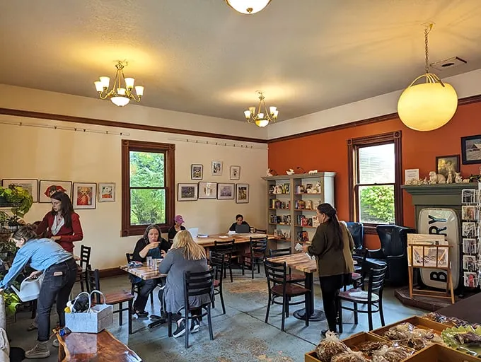 Inside, the warm, homey atmosphere feels like your coolest friend's living room—if that friend happened to be a world-class baker with impeccable taste.