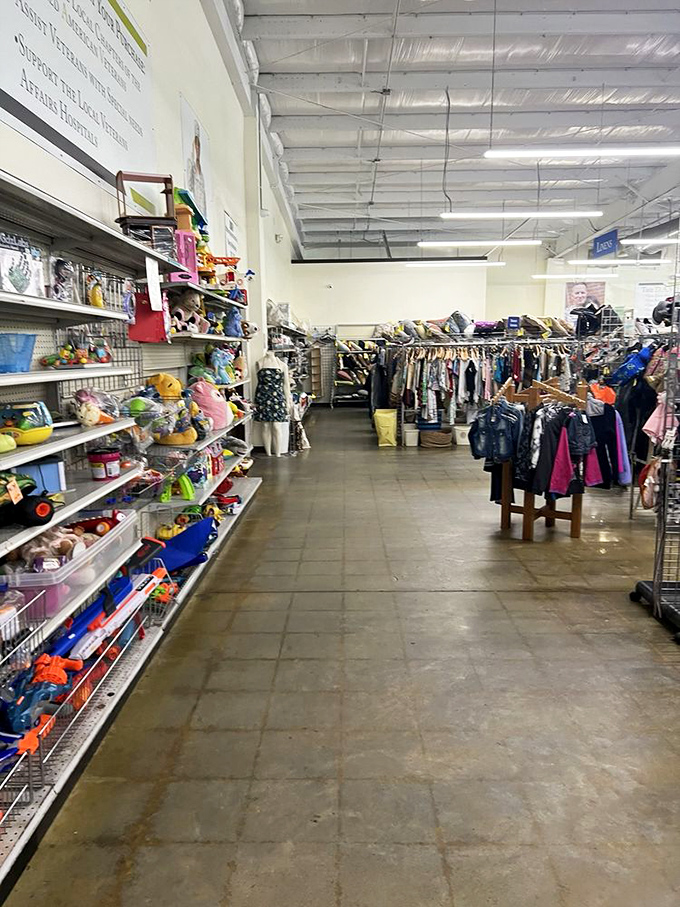 Treasure aisles stretch toward the horizon, promising discoveries that'll have you texting friends: "You won't believe what I just found!"