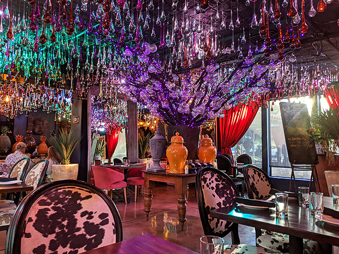 Step inside where vibrant décor and festive atmosphere promise the kind of meal memories are made of.