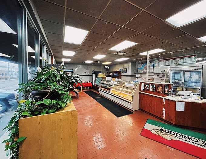 Simple interior, extraordinary flavors. The no-frills dining area lets you focus on what really matters—the parade of Italian pastries about to grace your table.