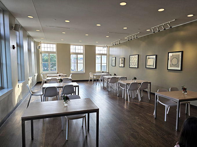 Clean lines, natural light, and minimalist design create the perfect backdrop for the star of the show—ice cream that demands your full attention.
