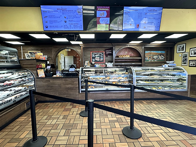 Welcome to carb heaven! The display cases at La Segunda are like museum exhibits, except everything is edible and nobody will escort you out for touching.