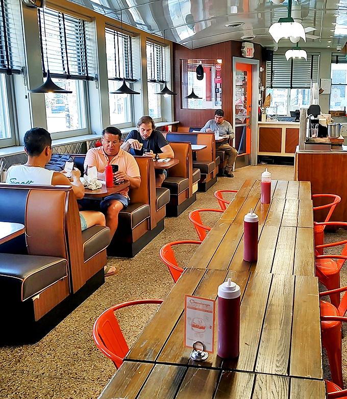 Classic booths where strangers become friends and friends become family—all united by the universal language of great food.