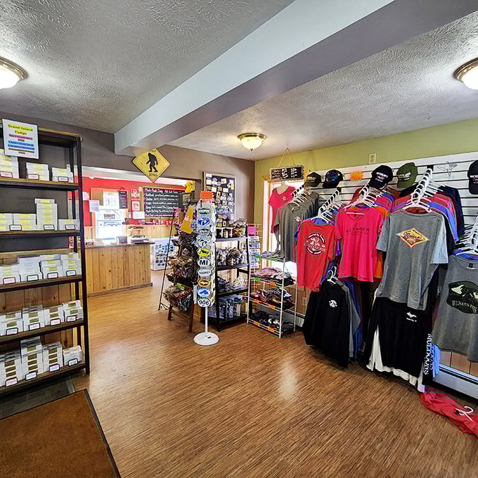 Step inside to discover a treasure trove of U.P. souvenirs alongside the main attraction – those legendary pasties that keep locals and tourists coming back year after year.