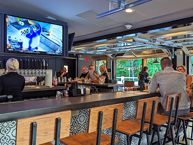 Where everybody might not know your name yet, but the bartenders are working on it. The perfect blend of modern design and neighborhood comfort.